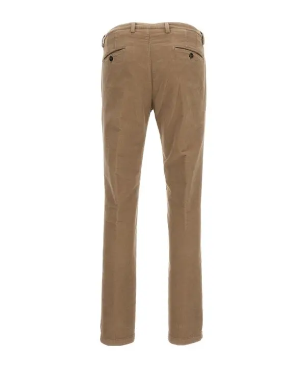 BRIGLIA 1949 Tapered Trousers With Belt Loops - No
