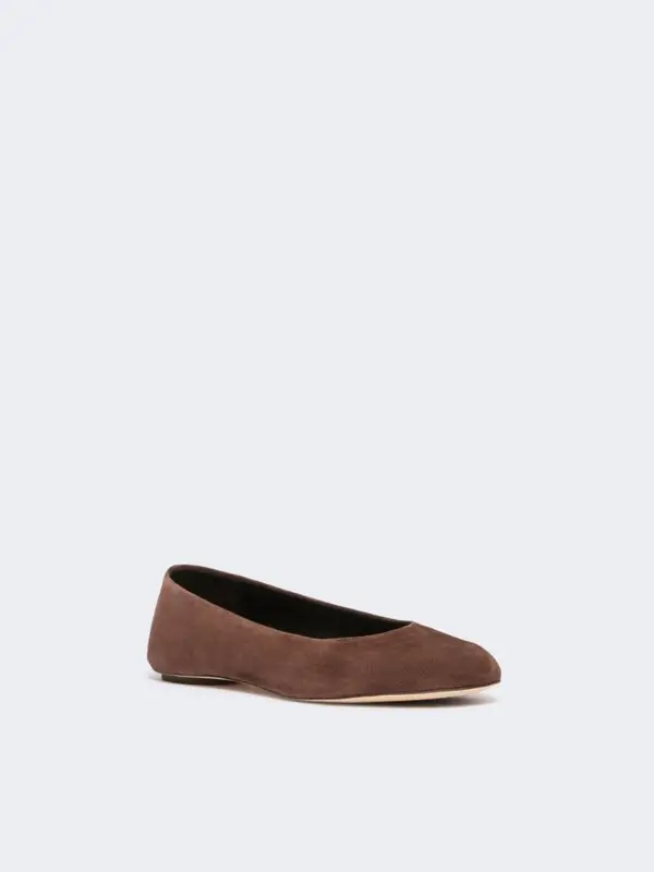 Max Mara Suede Ballerinas