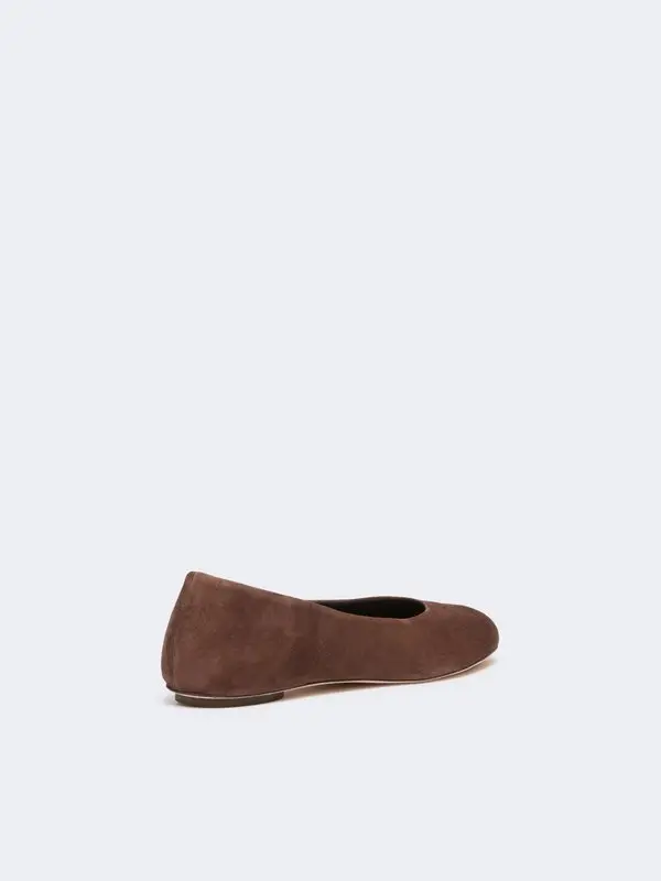 Max Mara Suede Ballerinas