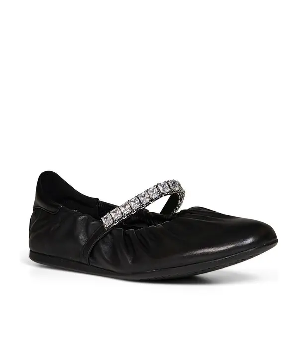 JIMMY CHOO Pleated Flats