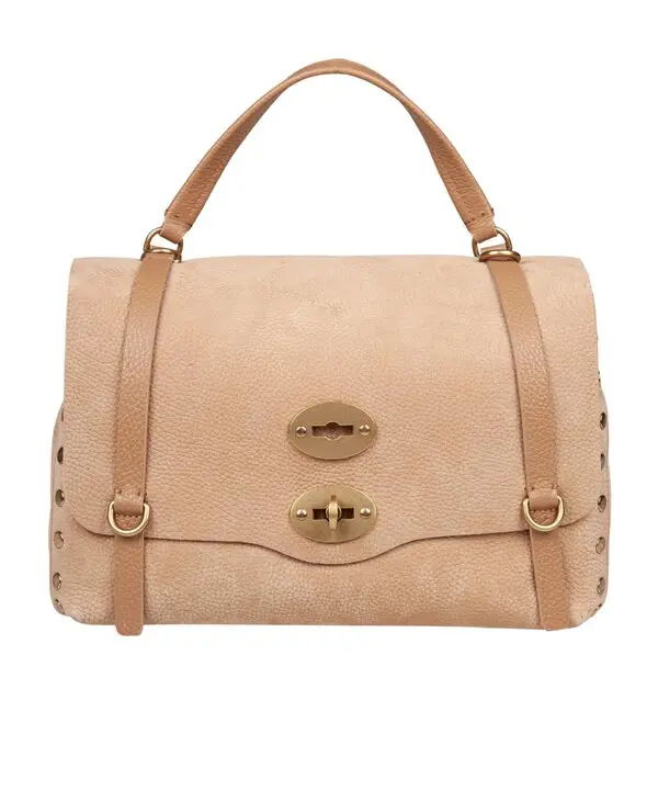 ZANELLATO Flap Shoulder Bag - Beige