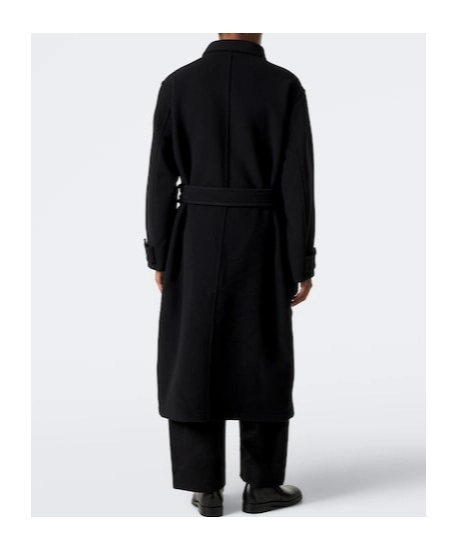 LEMAIRE Double-faced Wool High-neck Coat