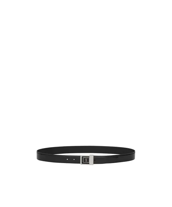 Saint Laurent Belt With A Square Buckle