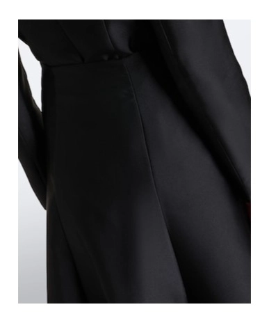Roland Mouret Taffeta Midi Skirt