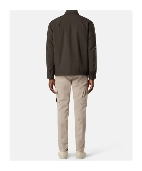 Stone Island Logo Patch Cargo Trousers