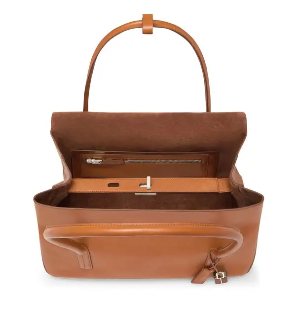 TOM FORD Natural Leather Eclipse Large Shoulder Bag