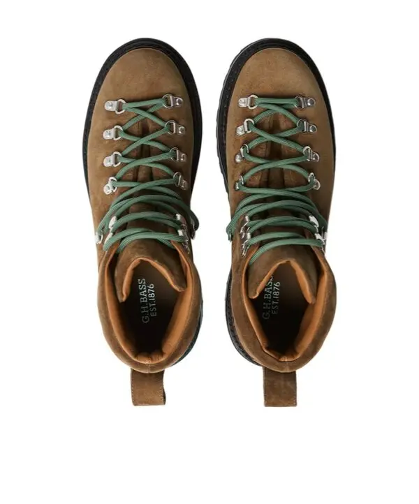 G.H. BASS  CO Suede Hiking Boots