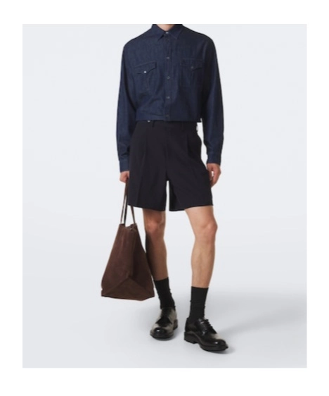 JIL SANDER Cotton Chambray Shirt
