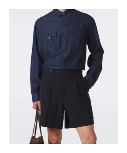 JIL SANDER Cotton Chambray Shirt