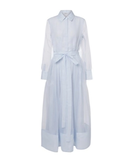 Simkhai Montgomery Shirt Dress - Blue