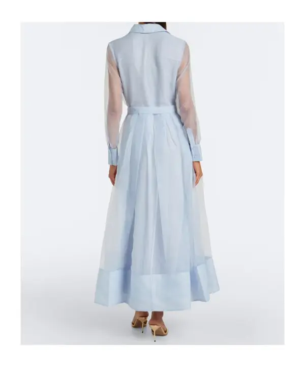 Simkhai Montgomery Shirt Dress - Blue