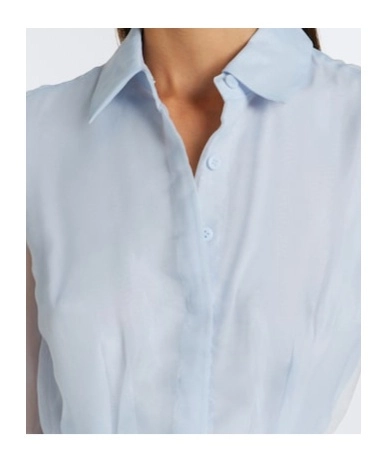 Simkhai Montgomery Shirt Dress - Blue