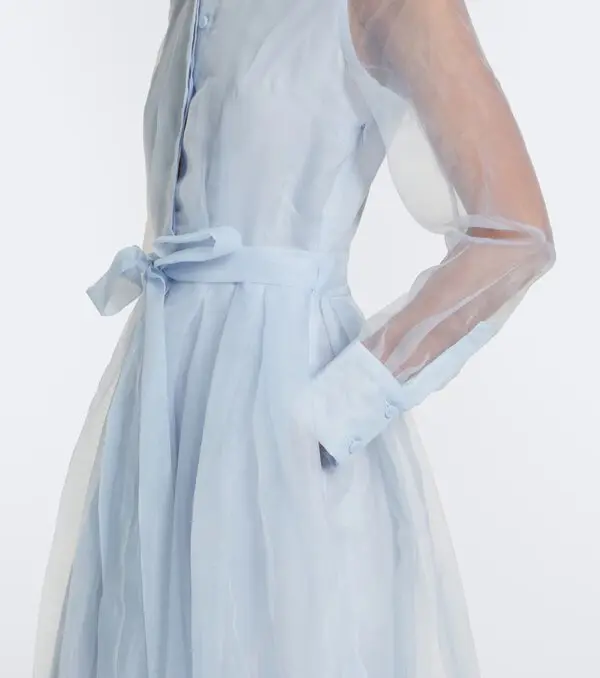 Simkhai Montgomery Shirt Dress - Blue