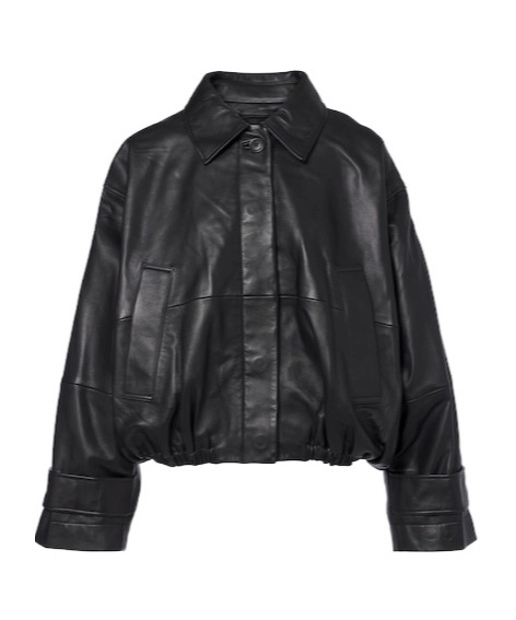 RÓHE Leather Blouson Jacket