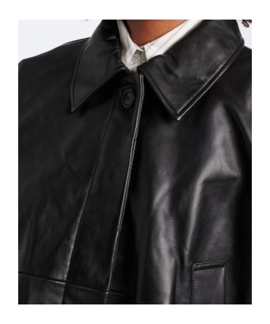RÓHE Leather Blouson Jacket