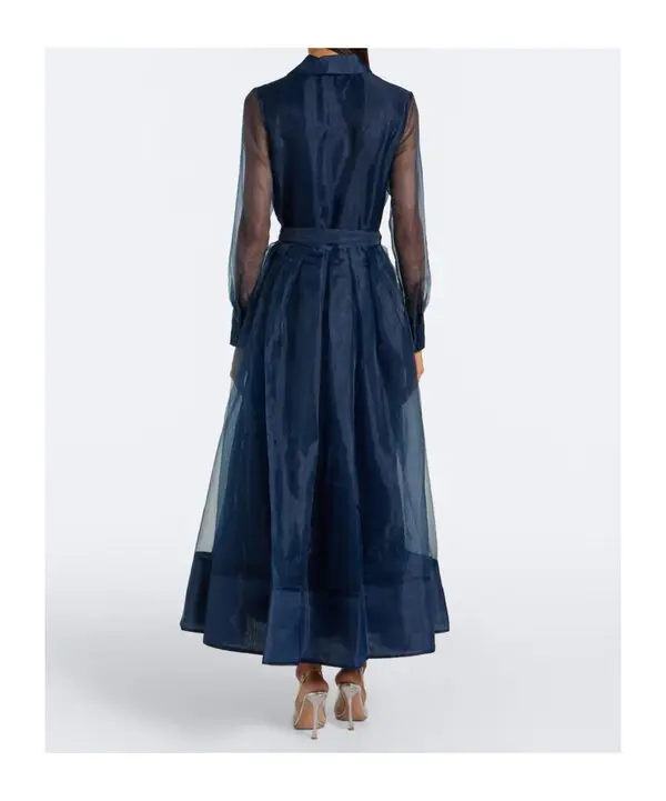 Simkhai Montgomery Shirt Dress - Blue