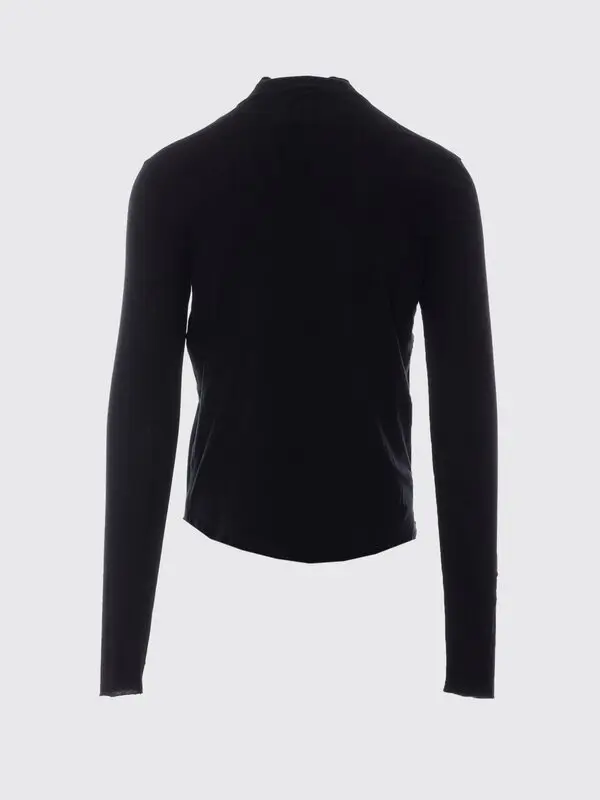ANN DEMEULEMEESTER Lenart Mock-neck T-shirt - Black