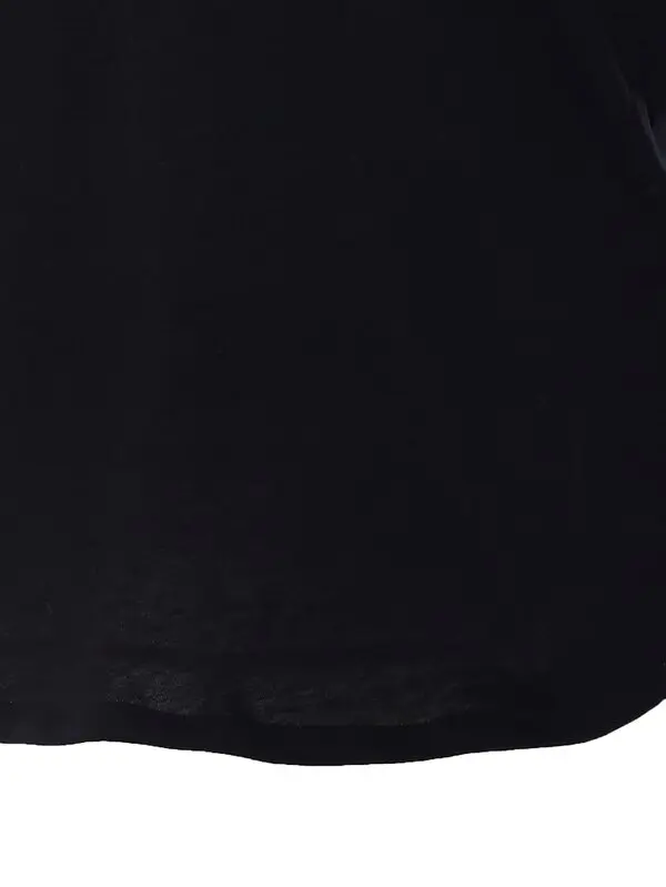 ANN DEMEULEMEESTER Lenart Mock-neck T-shirt - Black