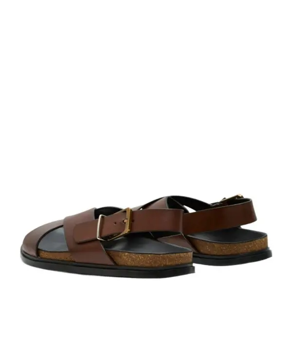 THE ROW Crossover-strap Buckle-fastening Sandals