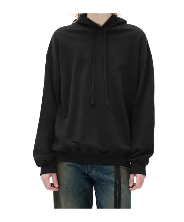 ANN DEMEULEMEESTER Bardi Rear-print Hoodie - Black