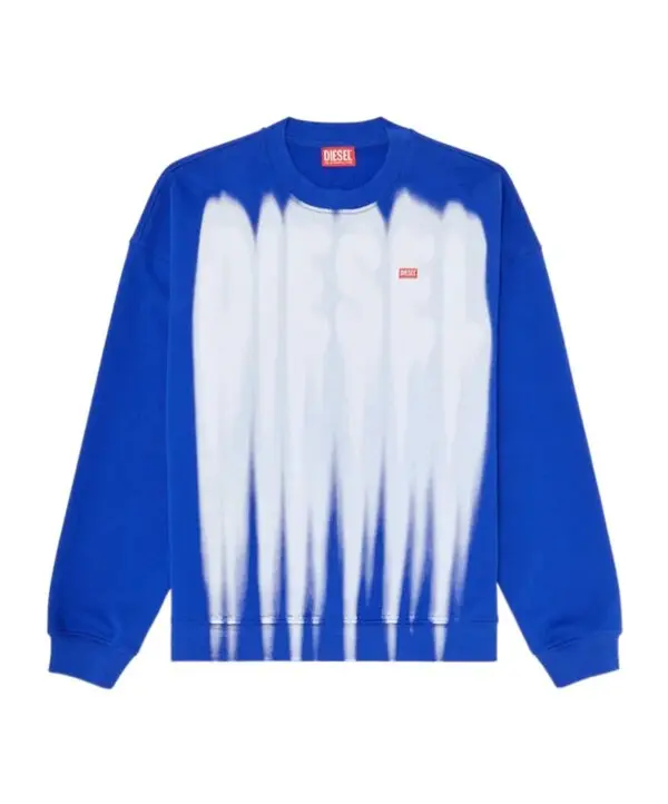 DIESEL® S-boxt-aa1 Sweater - White/blue