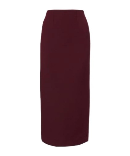 Roland Mouret Crêpe Pencil Skirt - Red