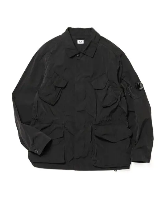 C.P. COMPANY Long-sleeve Casual Jacket - Black