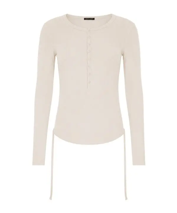 ANN DEMEULEMEESTER Hamar Serafino T-shirt - Ivory