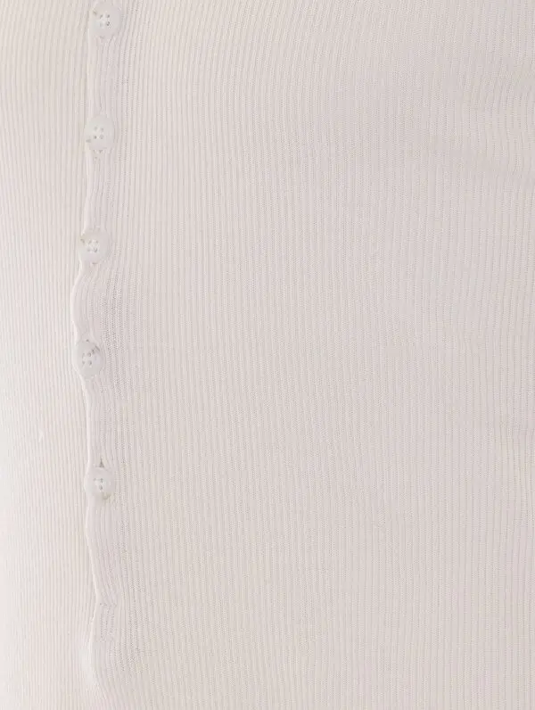 ANN DEMEULEMEESTER Hamar Serafino T-shirt - Ivory