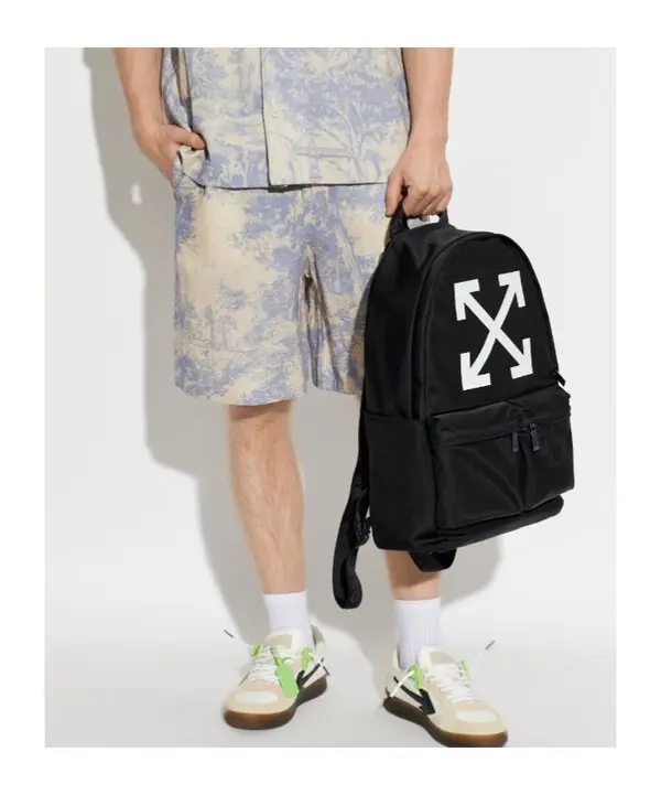 Off-White Elastic-waist Shorts