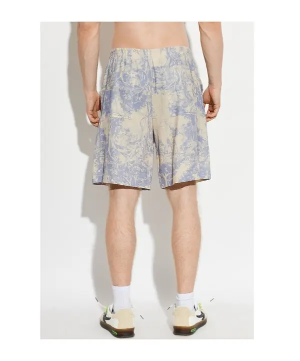 Off-White Elastic-waist Shorts