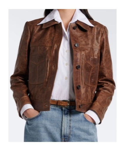 NILI LOTAN Susannah Leather Jacket
