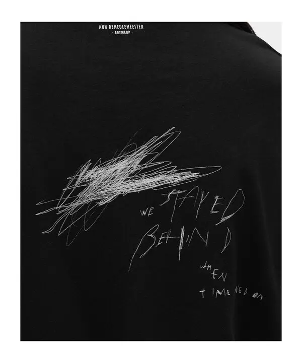 ANN DEMEULEMEESTER Dieter Graphic-print T-shirt