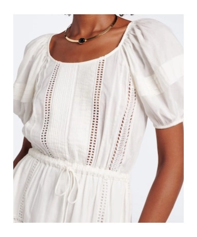 Ulla Johnson Isolde Embroidered Tiered Cotton Midi Dress - White