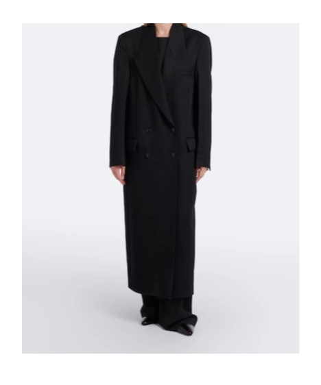 RÓHE Double-breasted Virgin Wool Coat