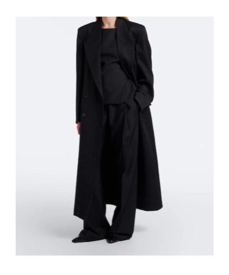 RÓHE Double-breasted Virgin Wool Coat
