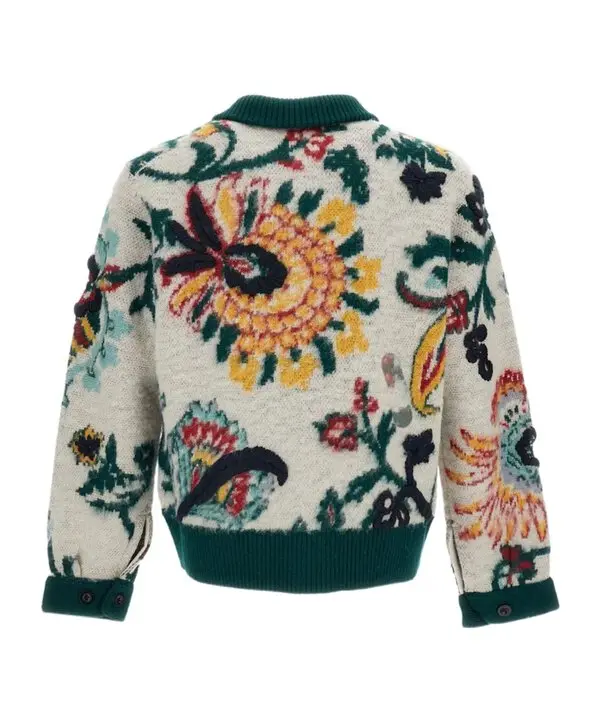 Sacai Floral-patterned Sweater