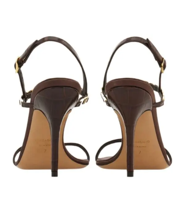 FERRAGAMO Vara Chain T-strap Sandals