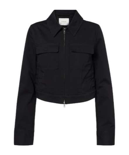 Vince Cropped Cotton Jacket