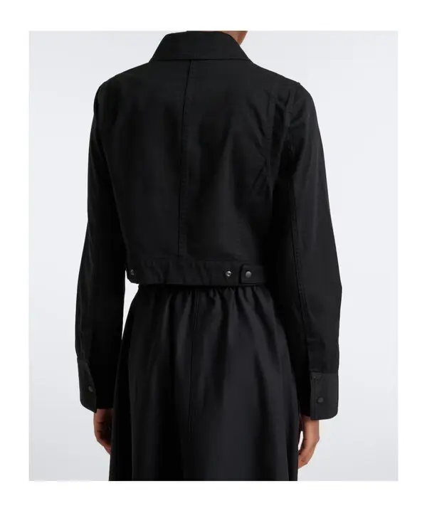 Vince Cropped Cotton Jacket