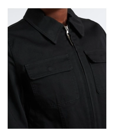 Vince Cropped Cotton Jacket