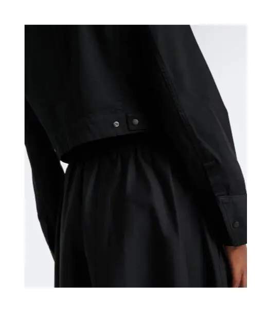 Vince Cropped Cotton Jacket