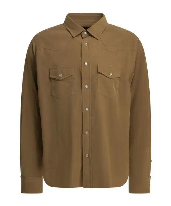 TOM FORD Long-sleeved Shirt - Beige