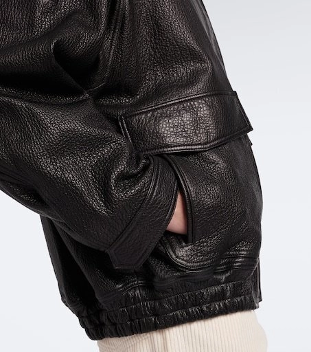 RÓHE Leather Blouson Jacket