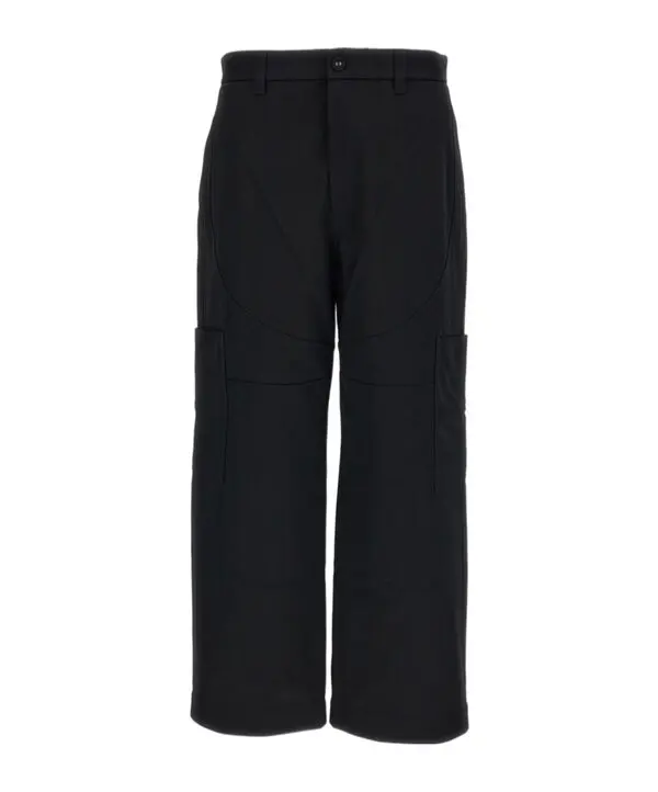 Thom Browne Wide Leg Trousers - Black