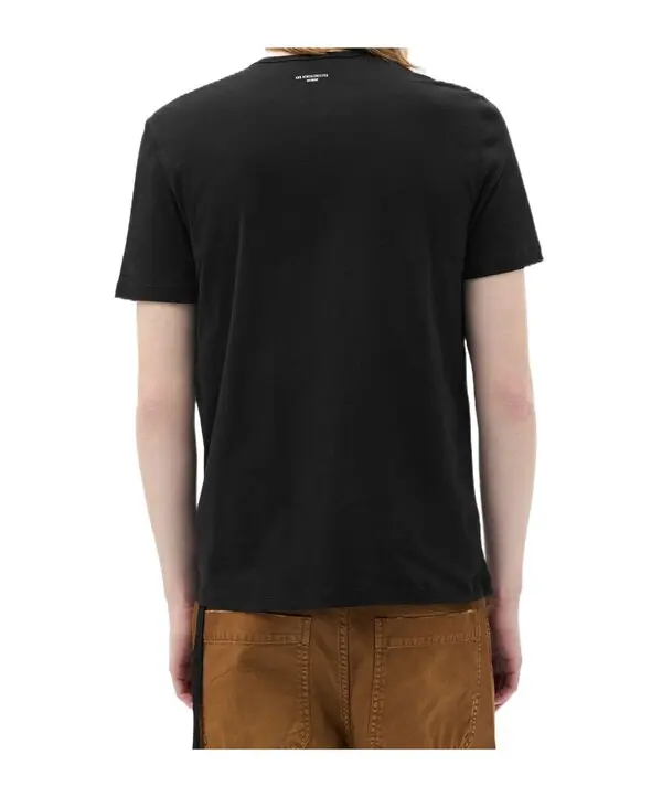 ANN DEMEULEMEESTER Baptist Slogan-print T-shirt - Black