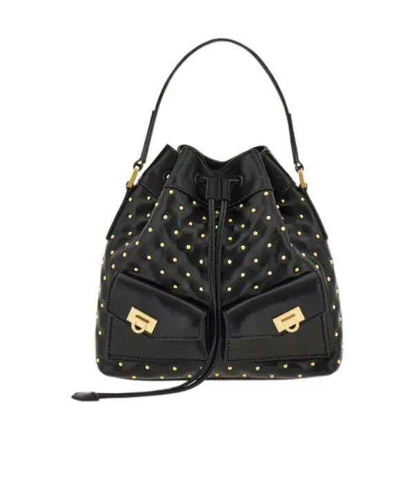 FERRAGAMO Multipocket Bucket Bag