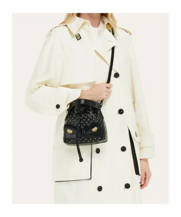 FERRAGAMO Multipocket Bucket Bag