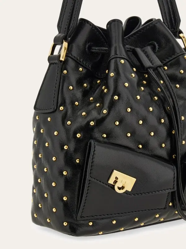 FERRAGAMO Multipocket Bucket Bag