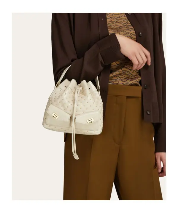 FERRAGAMO Multipocket Bucket Bag